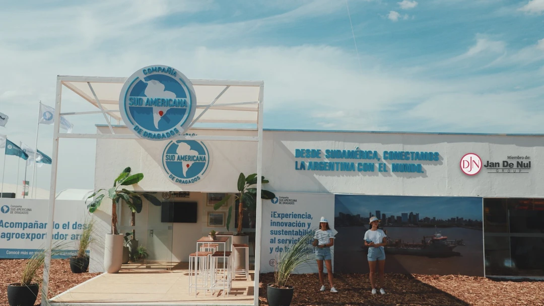 Compañía Sud Americana de Dragados, impulsa la Argentina