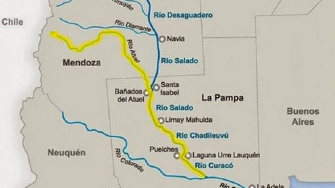 El Atuel, la historia del rí­o robado y una pelea que ya dura 100 años ...