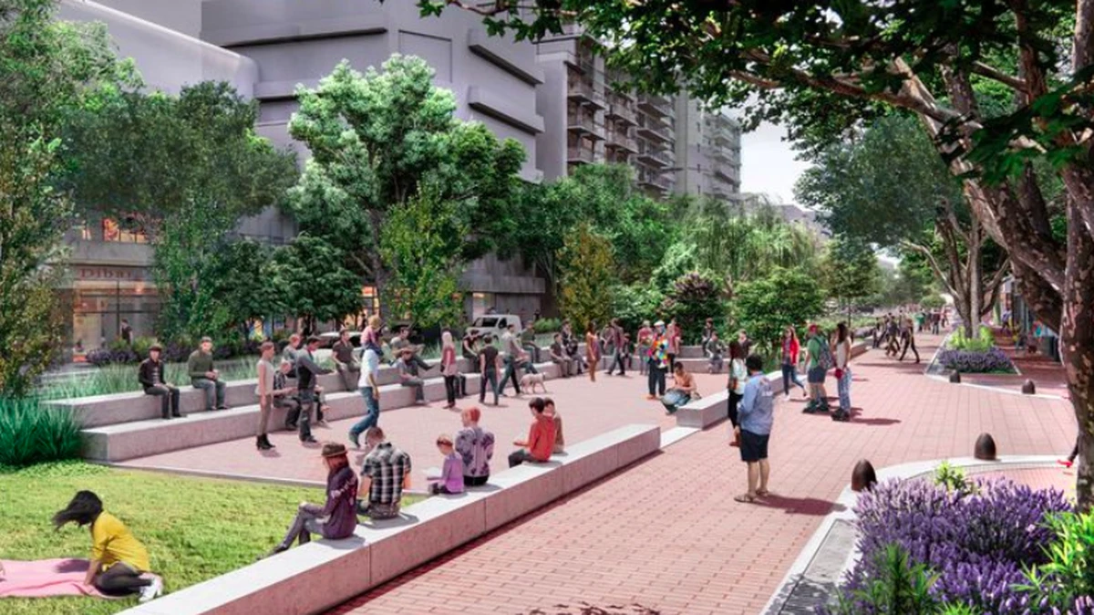 Así son las calles de convivencia que planea instalar la Ciudad en 40 ...