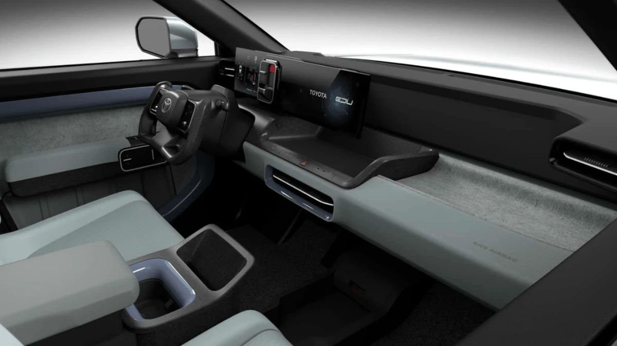 En imágenes: así es la pick up 100% eléctrica que prepara Toyota