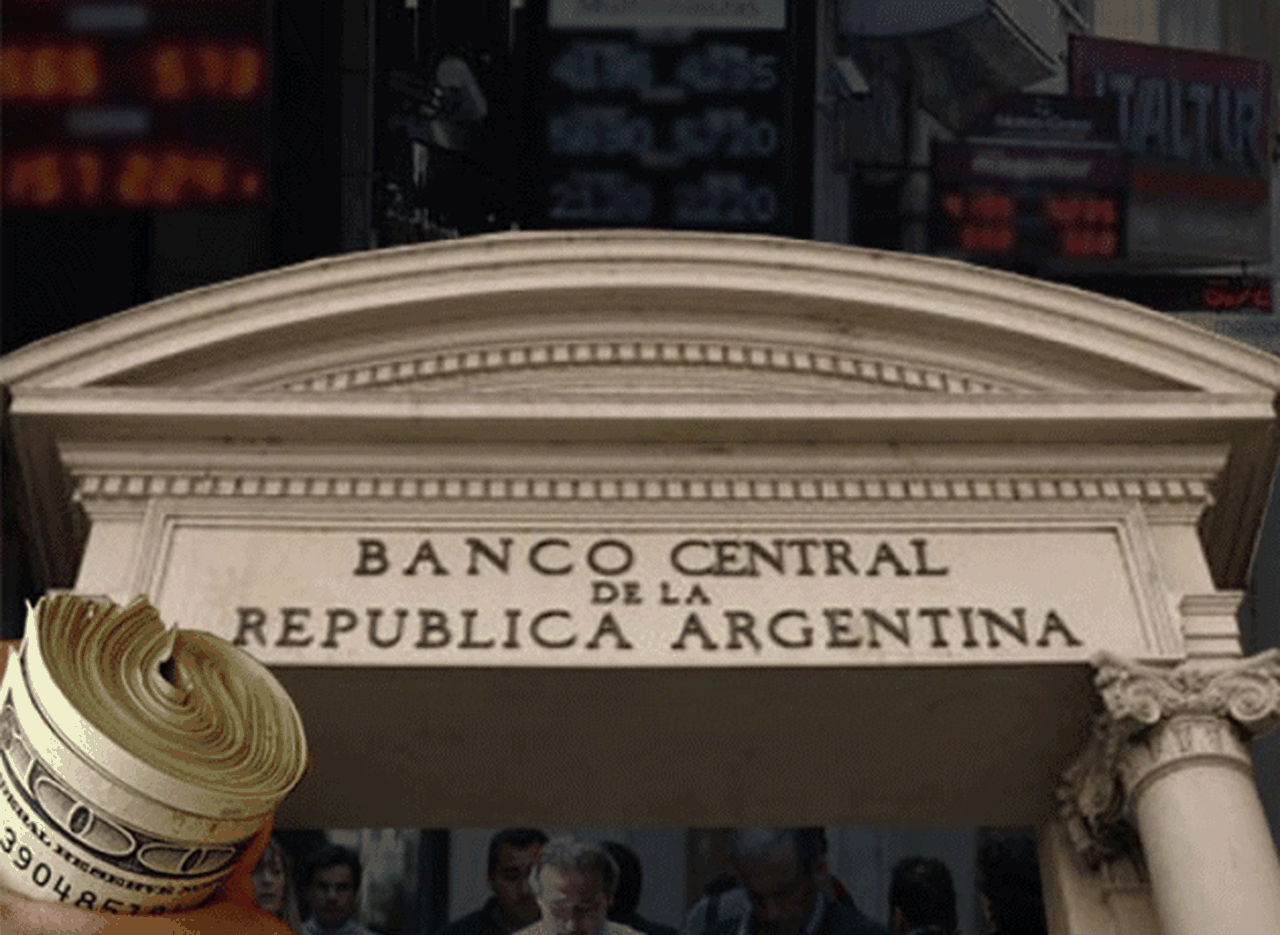 Las reservas del Banco Central cayeron 545 millones de dólares por un ...