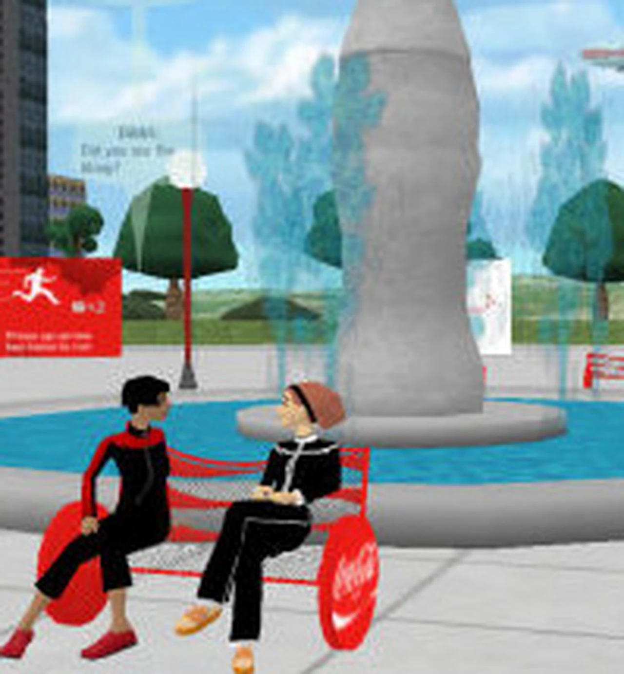 Coca Cola abre una isla en el mundo virtual there.com