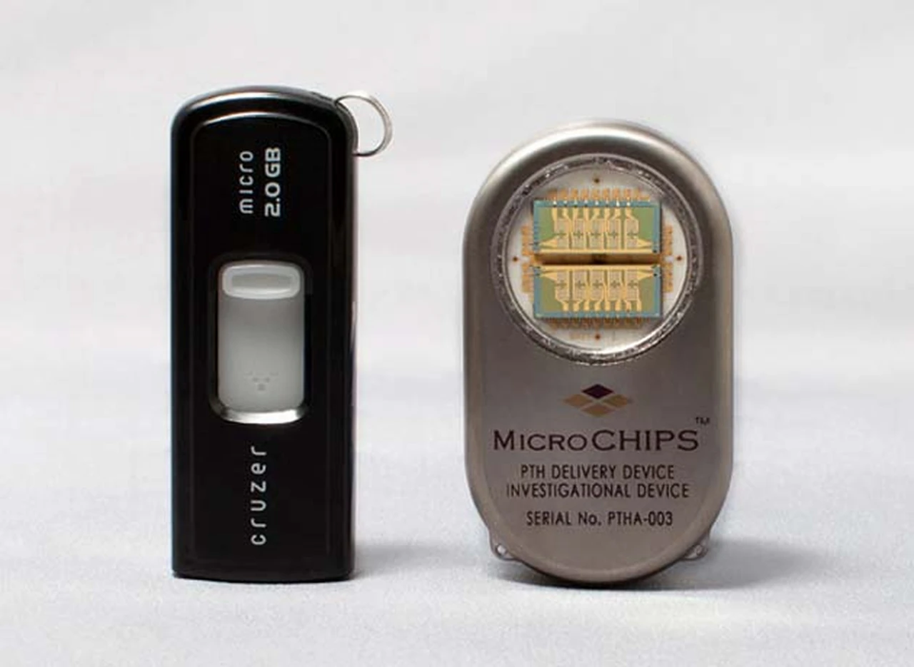 Una farmacia bajo la piel: crean microchips para suministrar medicamentos