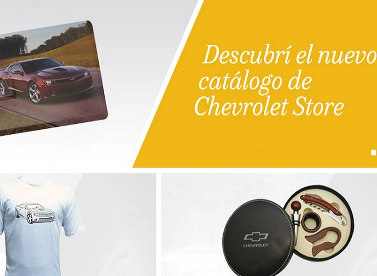 Chevrolet Store, la nueva tienda online para comprar productos de la marca