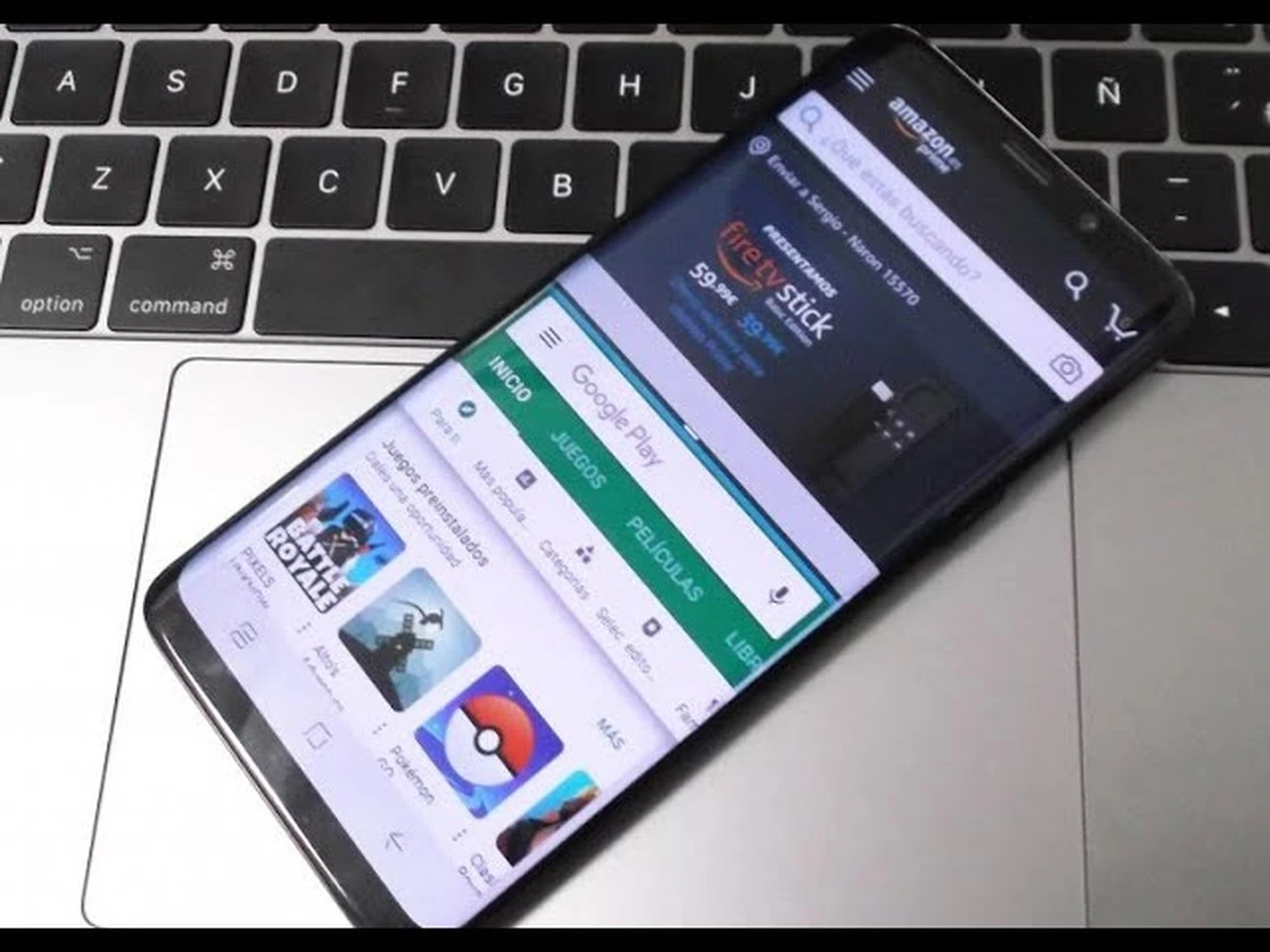 ¿Cómo se hace para dividir la pantalla en dos?
