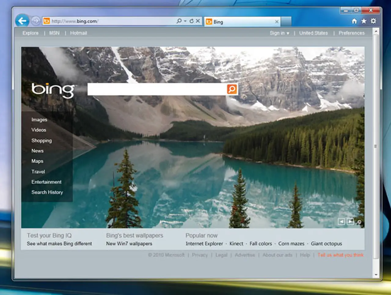 Microsoft presenta una versión preliminar de Internet Explorer 10