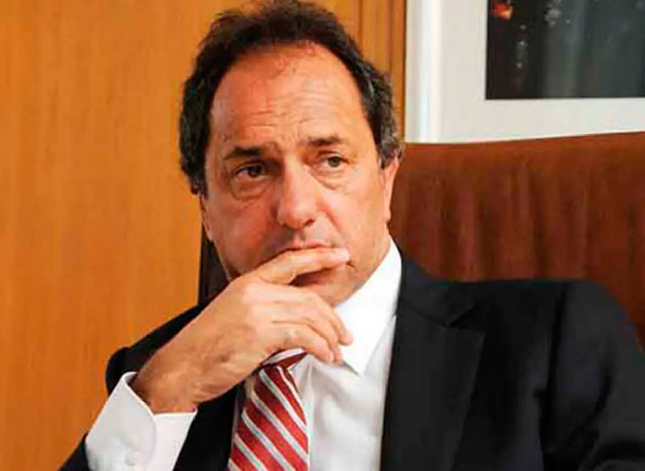 Scioli visitó a Gioja y lo "alentó a recuperarse pronto"