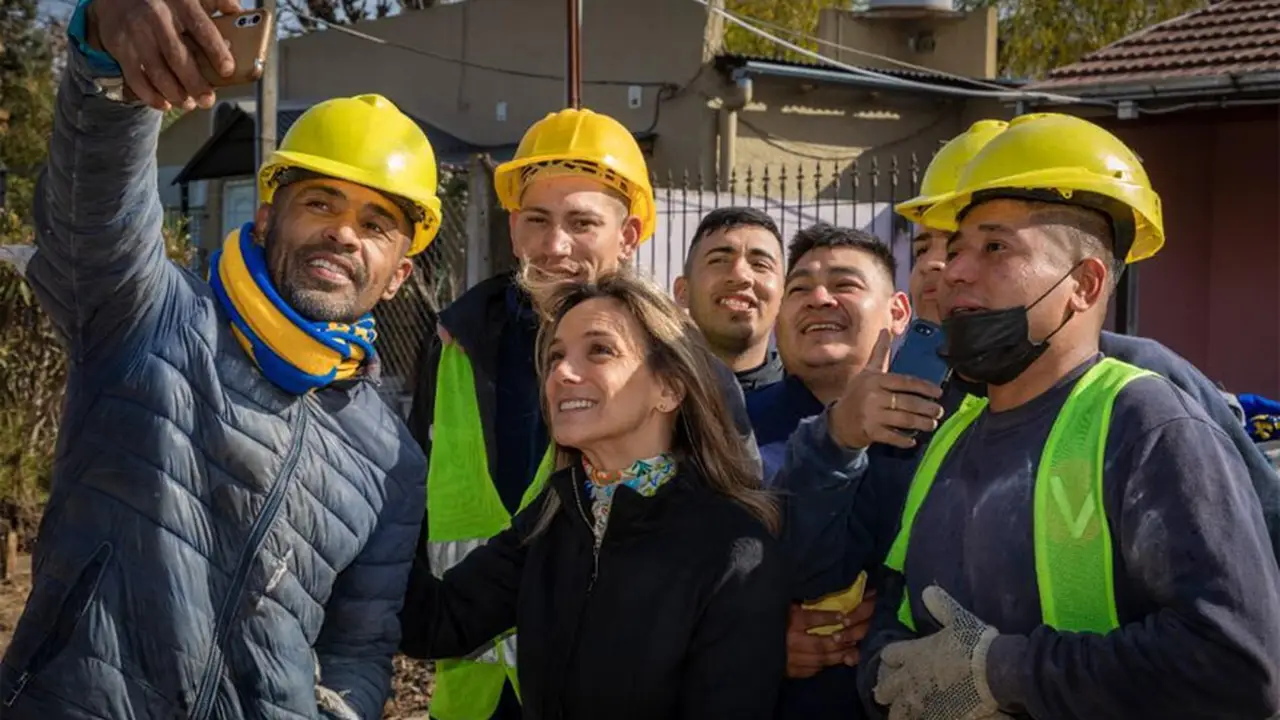 Malena Galmarini habilita nueva red de agua potable en Benavídez