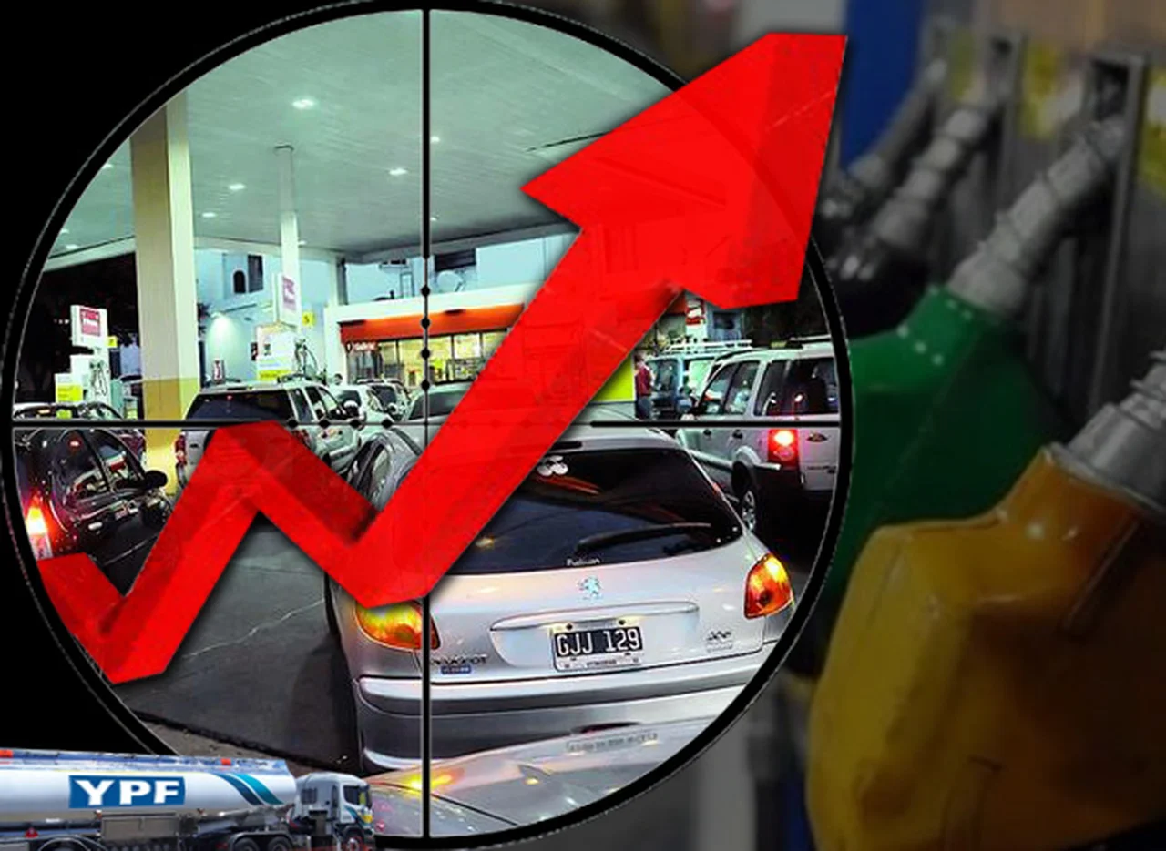 La nafta vuelve a aumentar desde mañana y estiman que en mayo llegará a 15 pesos el litro