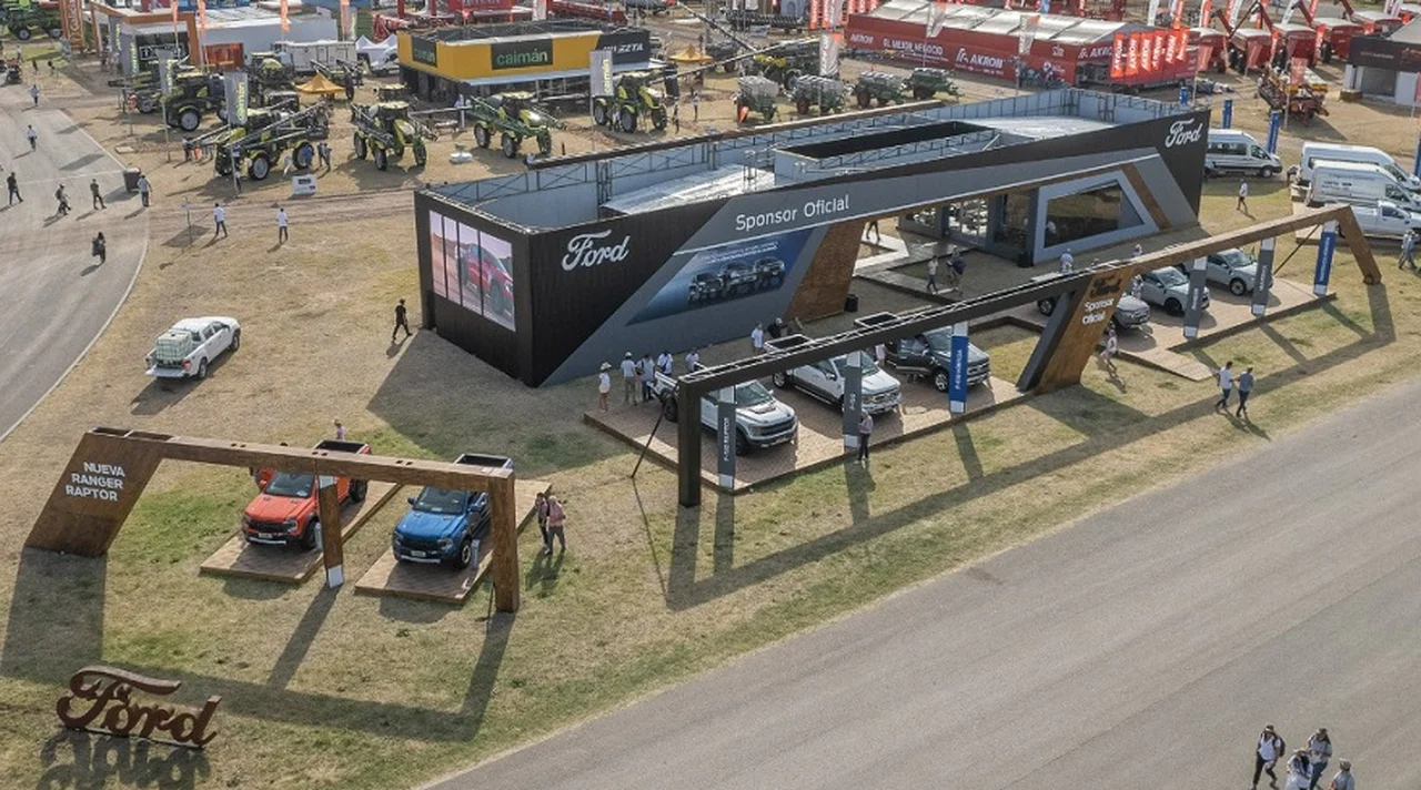 Ford, sponsor oficial de Expoagro, exhibe sus Pick-Ups y SUV