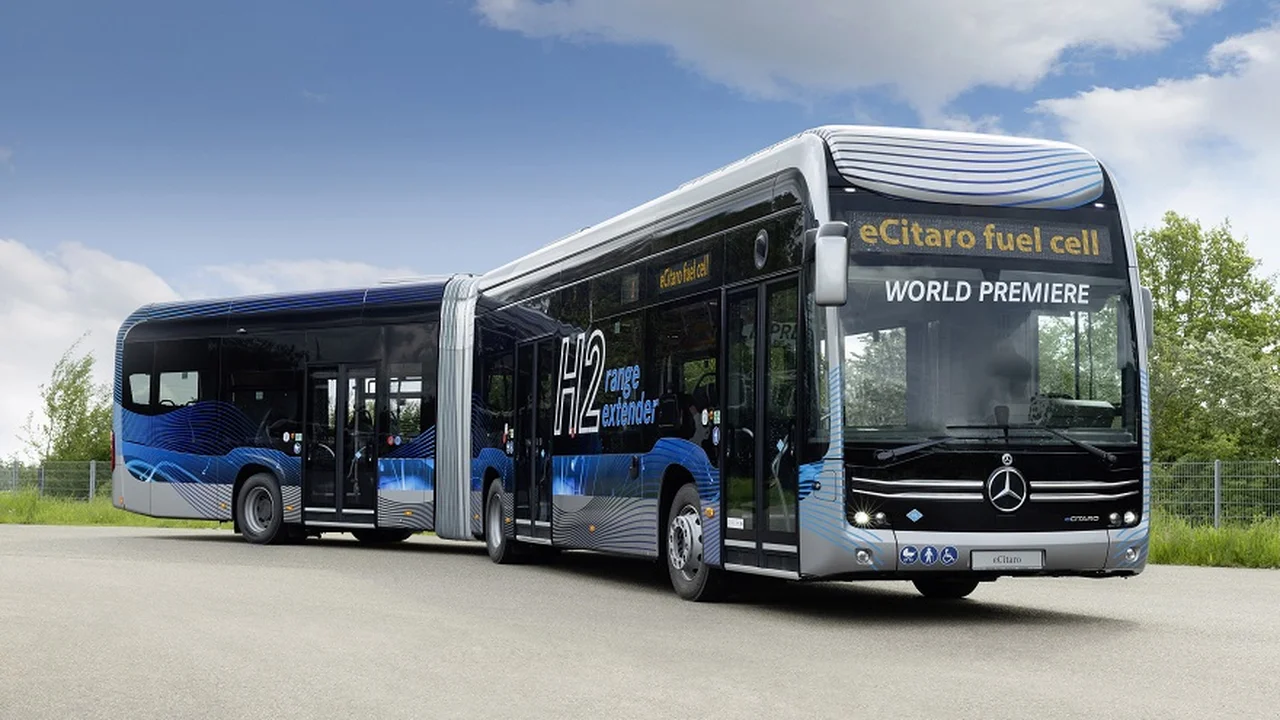 Mercedes-Benz eCitaro, el bus eléctrico de producción en serie