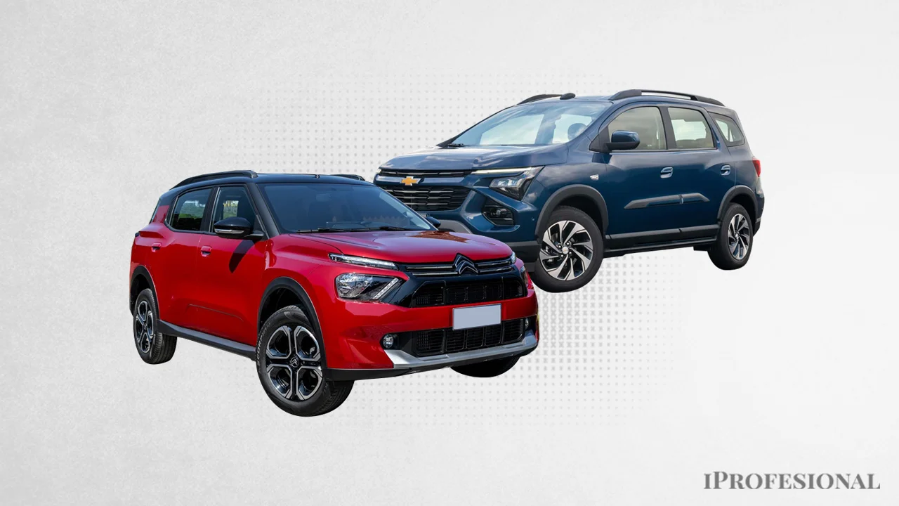 Chevrolet Spin versus Citroën C3 Aircross: qué auto será mejor