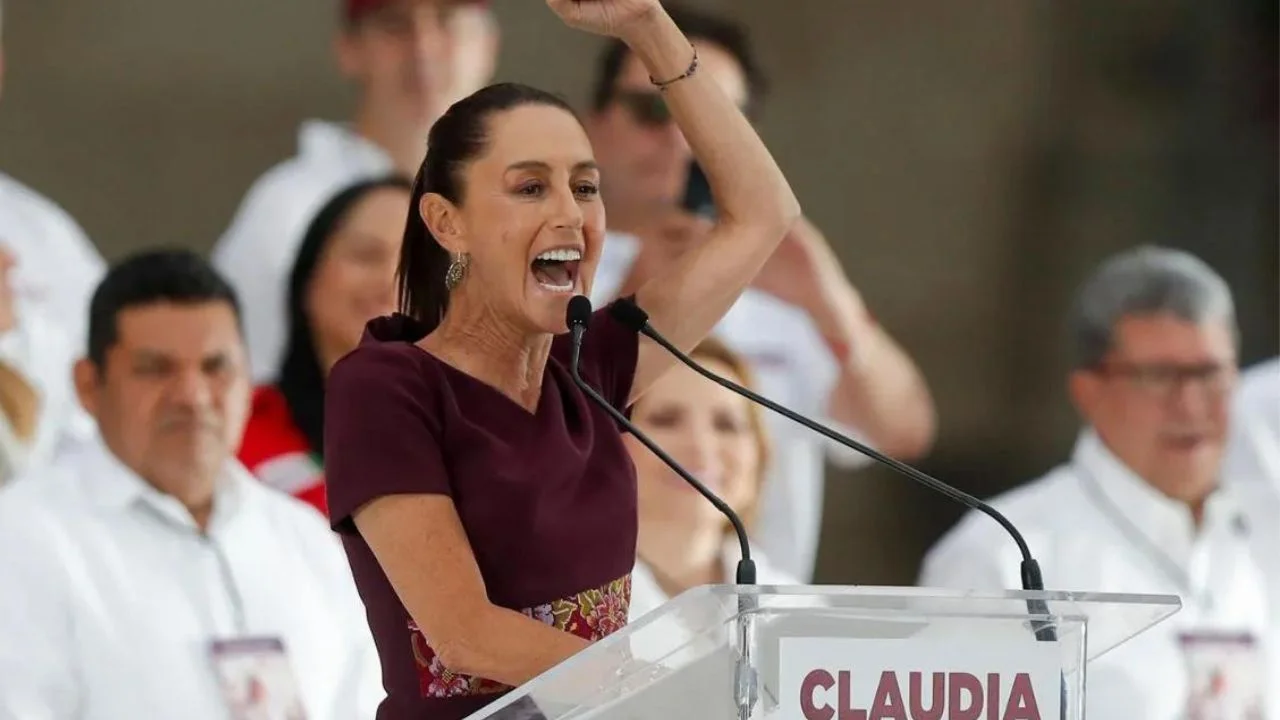 Claudia Sheinbaum fue elegida como la primera mujer presidenta de México