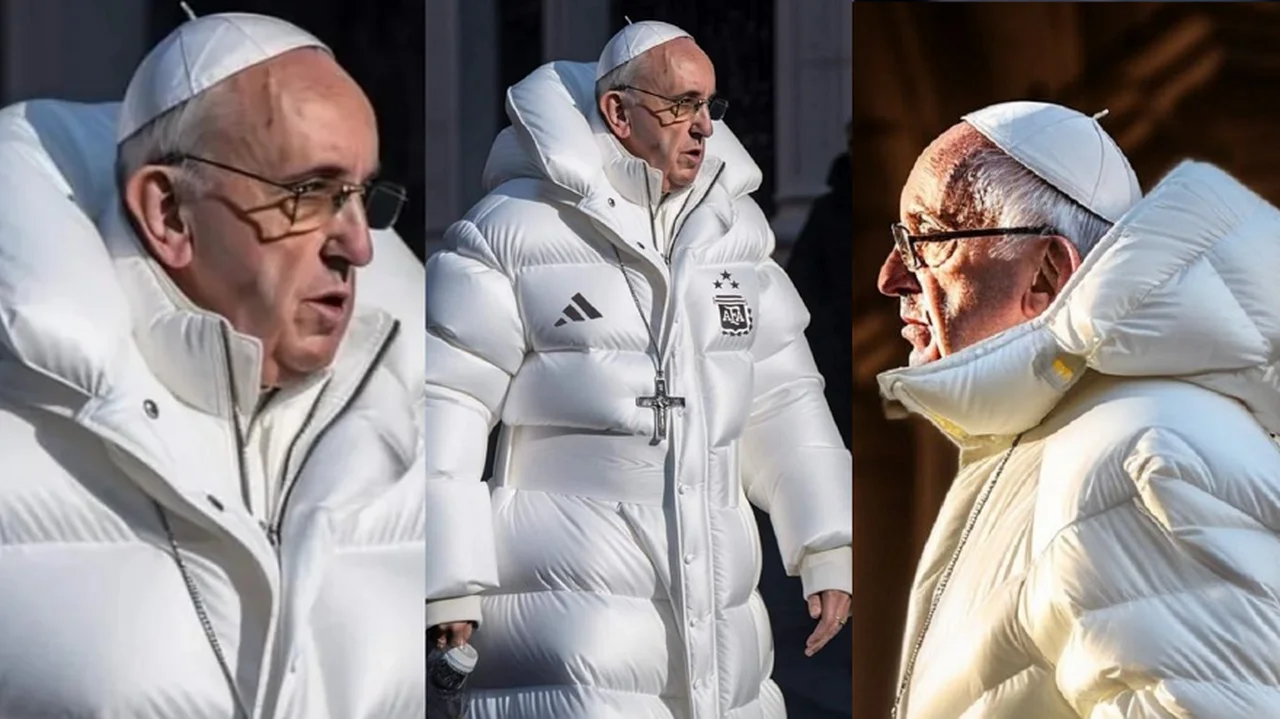 Las fotos virales del Papa, creadas con inteligencia artificial
