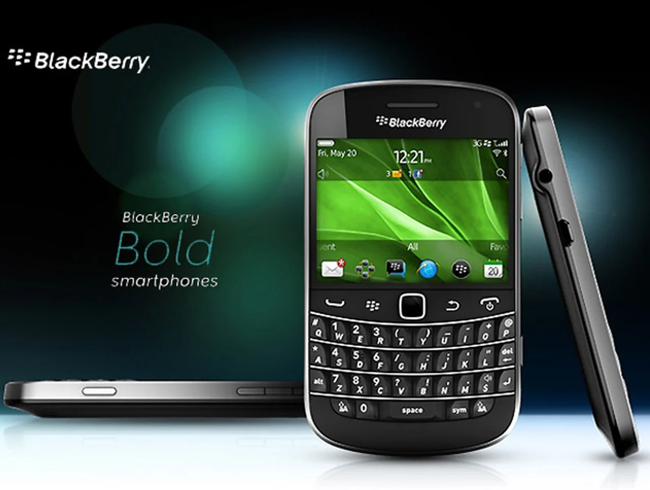 BlackBerry lanzó el Bold 9900, un nuevo modelo con pantalla táctil