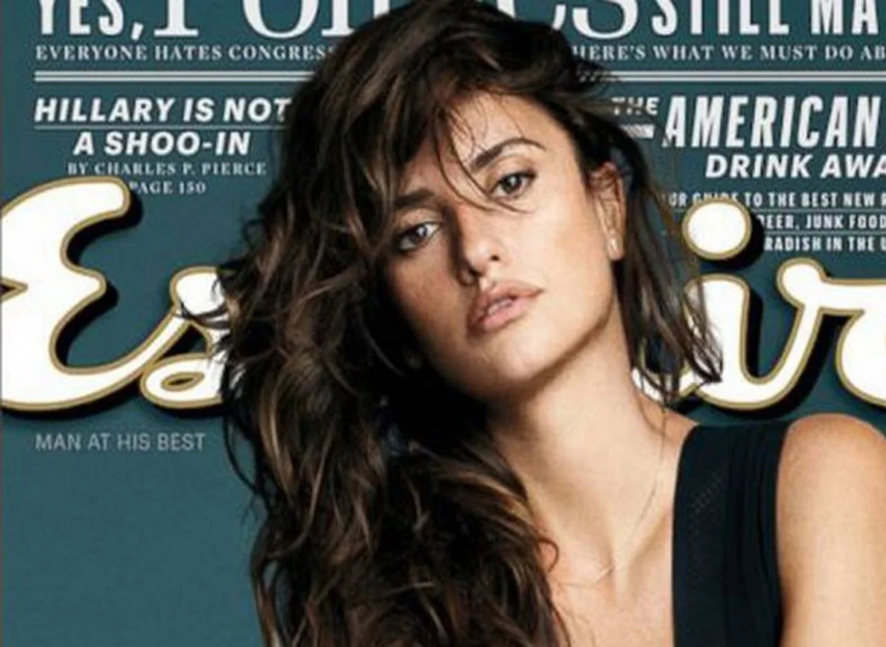 Penélope Cruz, la "mujer más sexy viva", según Esquire