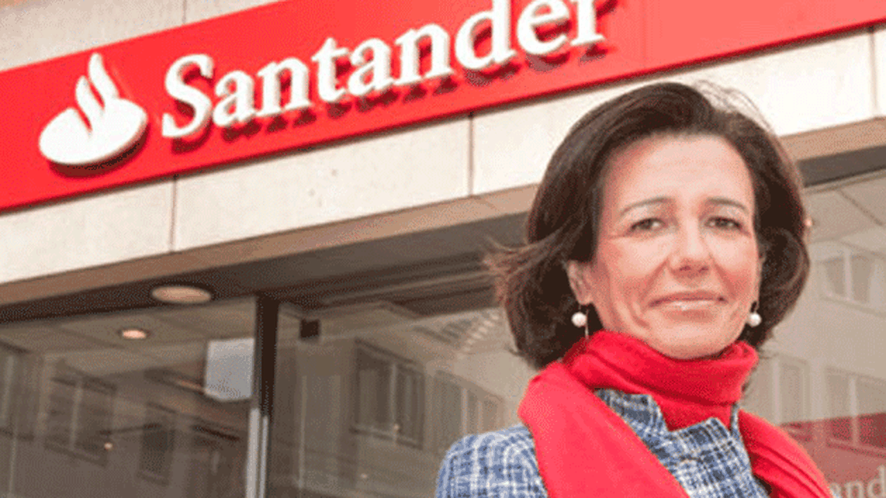 El Grupo Santander ganó un 32% más en el primer trimestre del año
