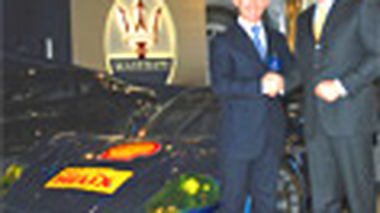 Shell suma a Maserati para promocionar su lí­nea de lubricantes