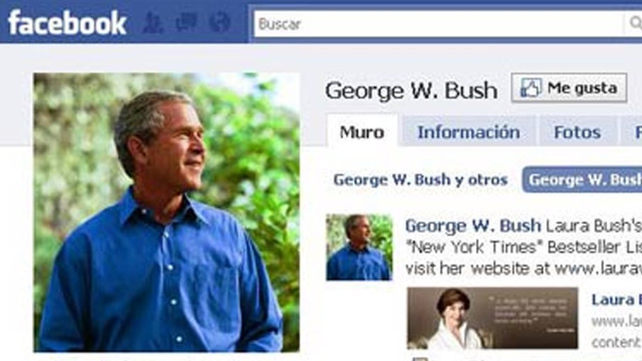 Los usuarios de Facebook tienen un nuevo "amigo" potencial: George W. Bush