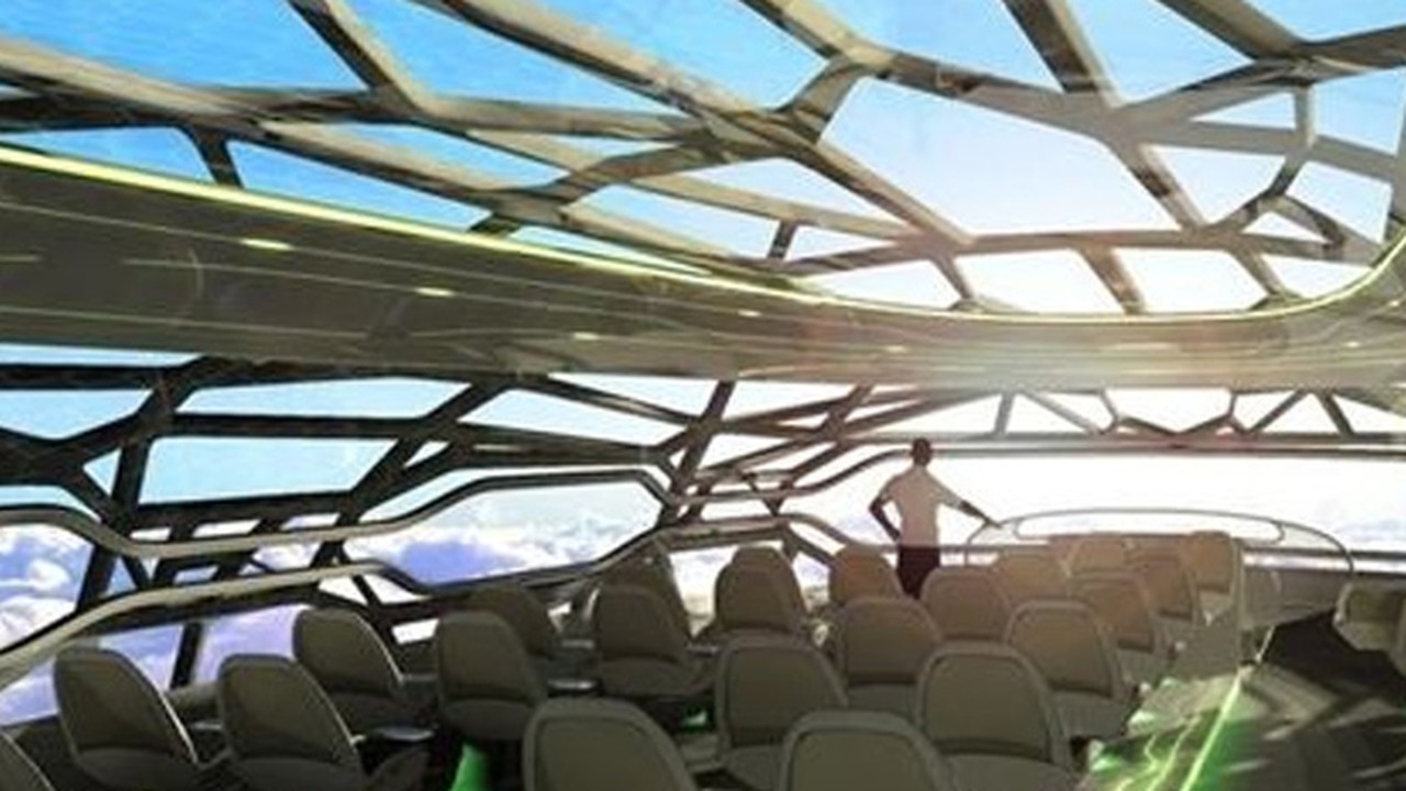Así­ será el avión del futuro presentado por la europea Airbus