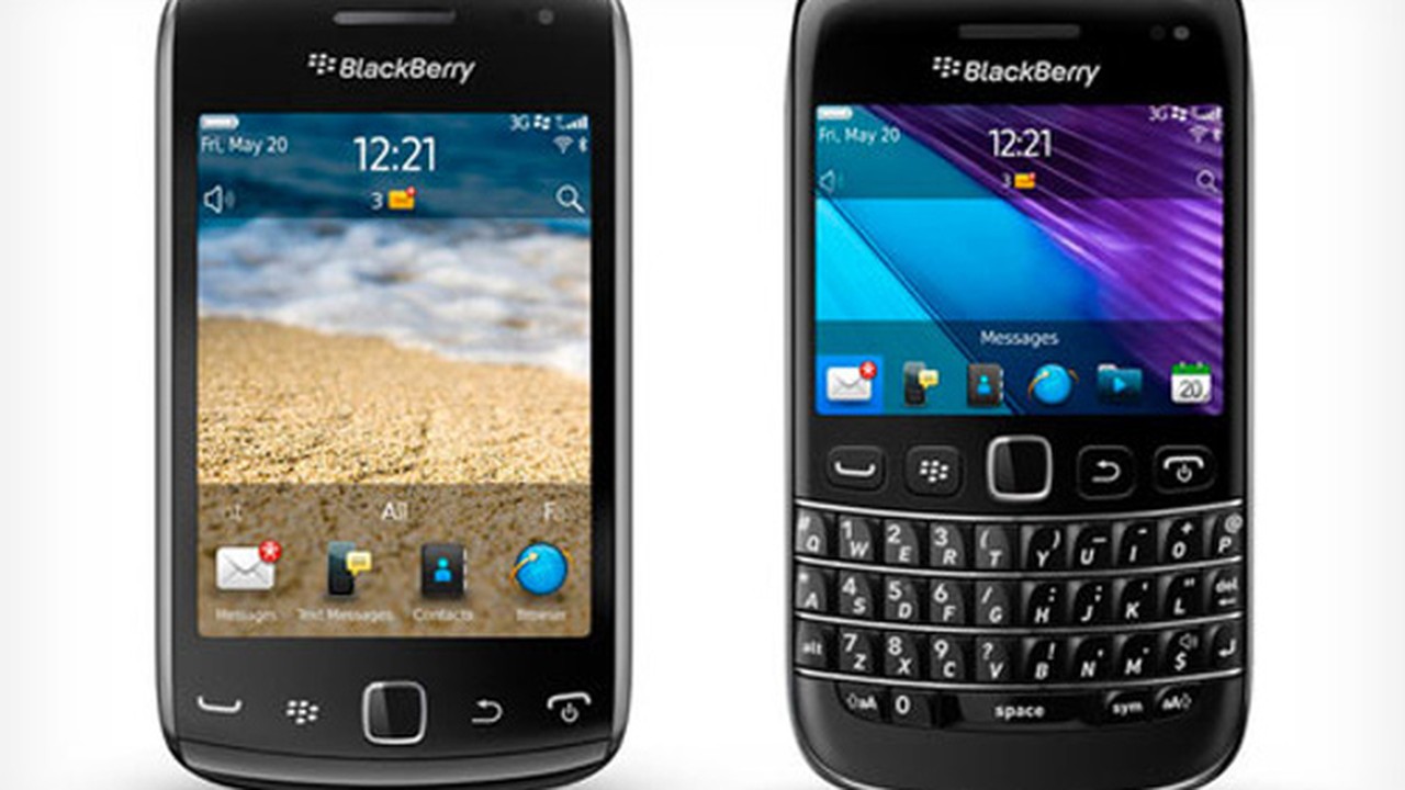 RIM lanzó dos nuevos BlackBerry con pantallas táctiles