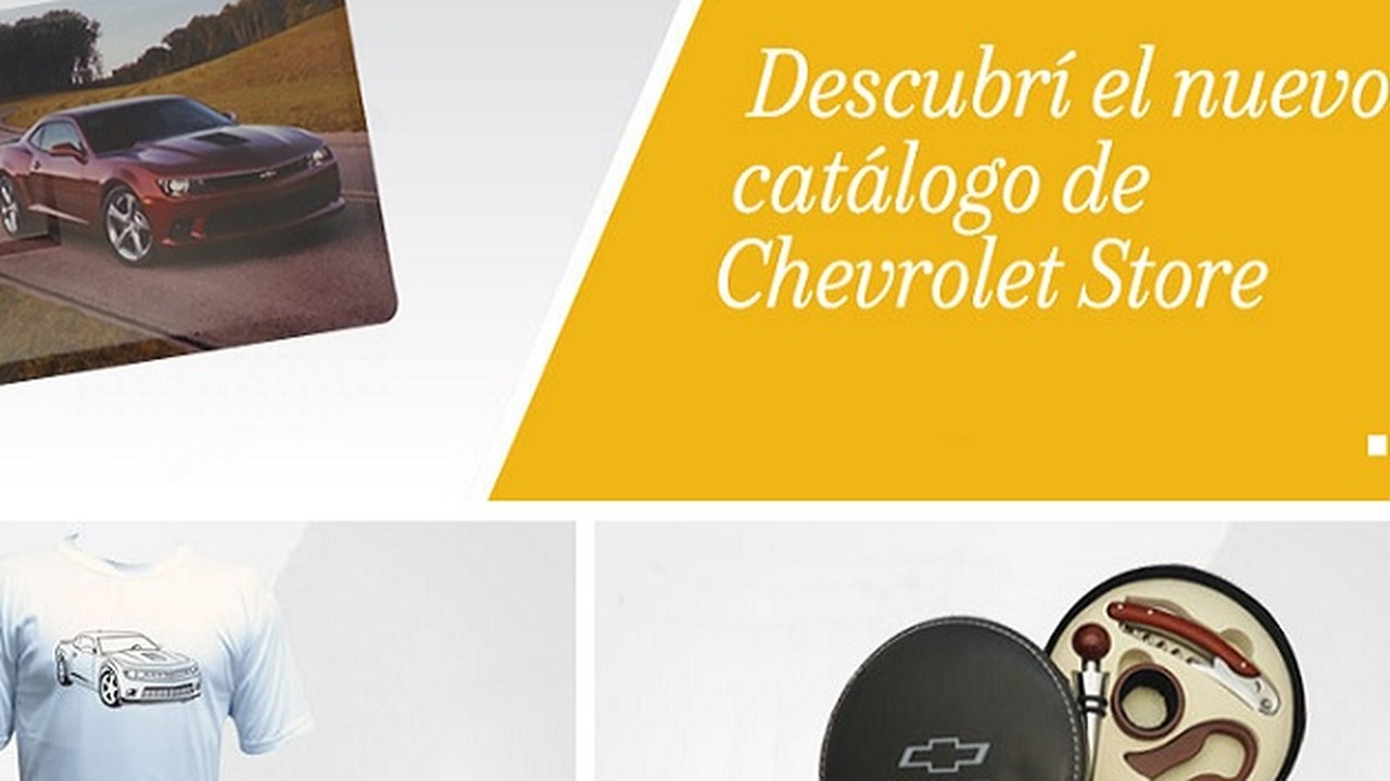 Chevrolet Store, la nueva tienda online para comprar productos de la marca