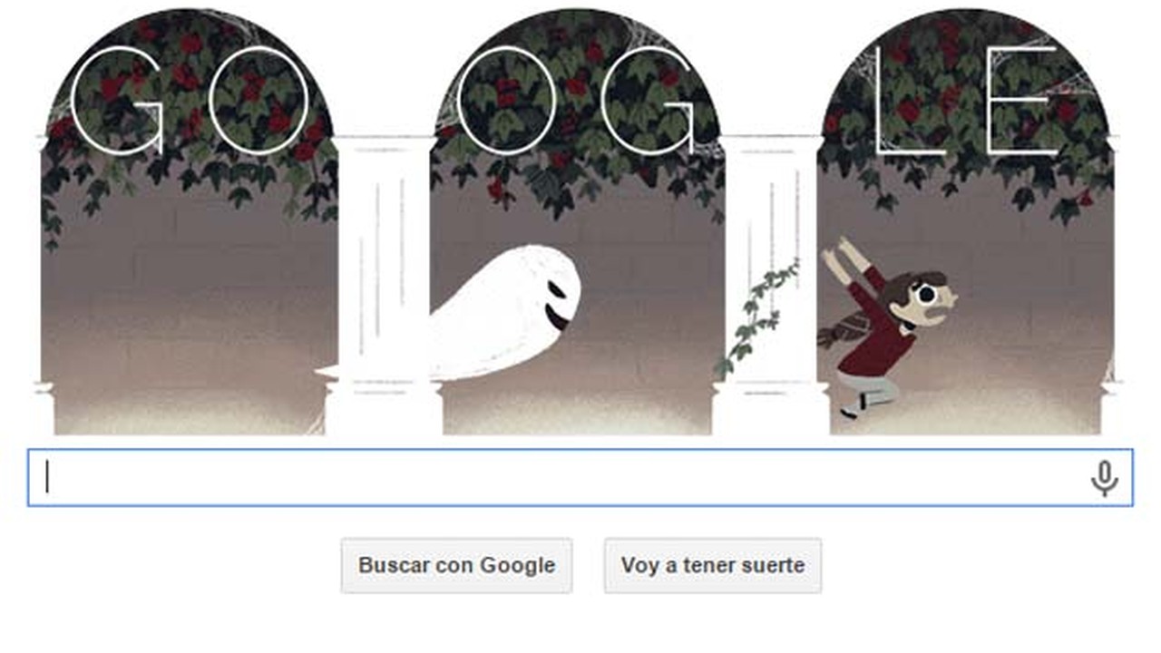Google festeja Halloween con una serie de "doodles" de terror