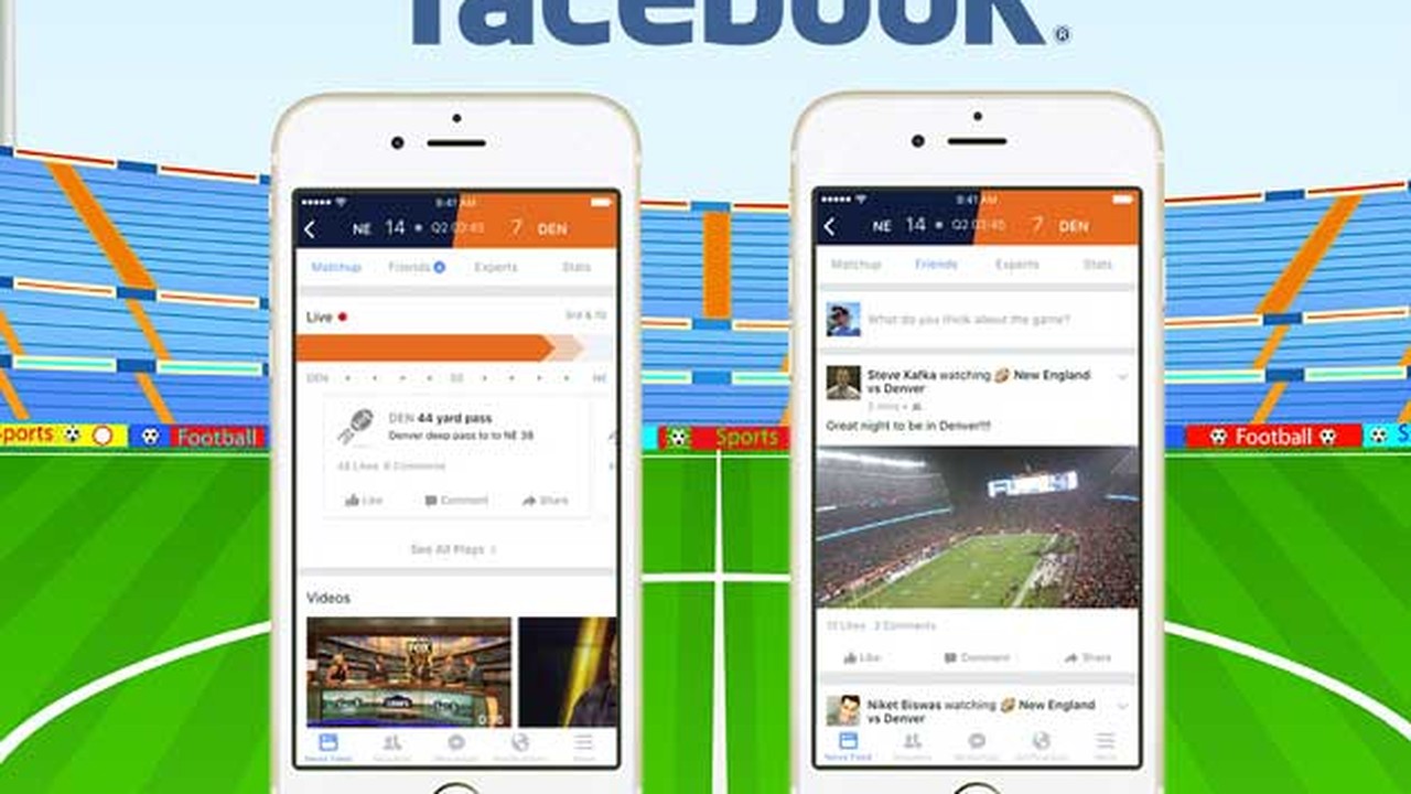 Facebook lanza un espacio dedicado en exclusiva a eventos deportivos