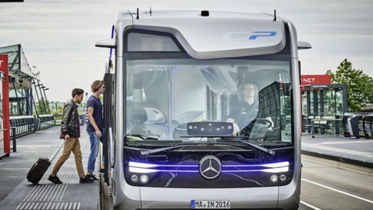 Mercedes-Benz Future Bus: el nuevo colectivo que no necesita conductor