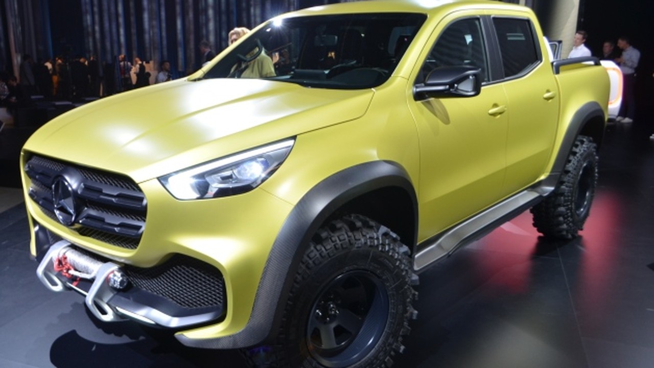 La nueva pick up de Mercedes Benz se muestra por primera vez antes del ...