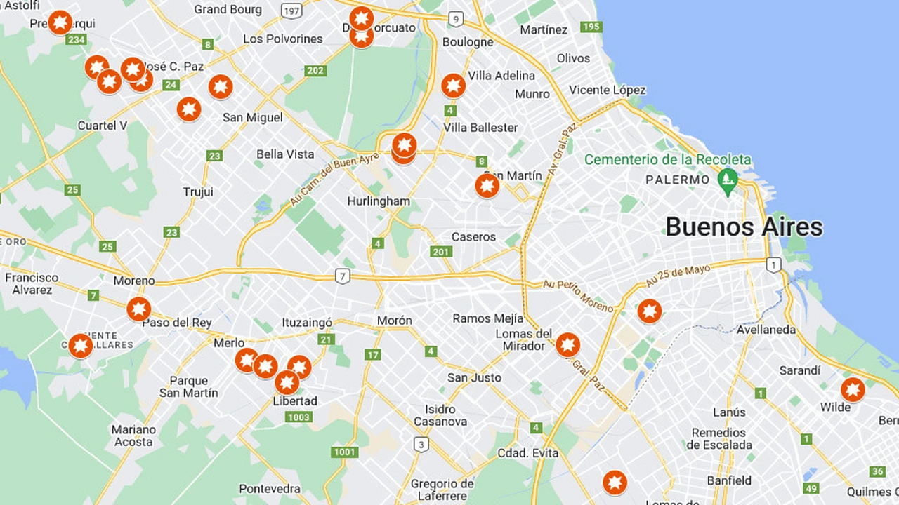 Crearon el "Google Maps" de saqueos en Argentina: cómo acceder
