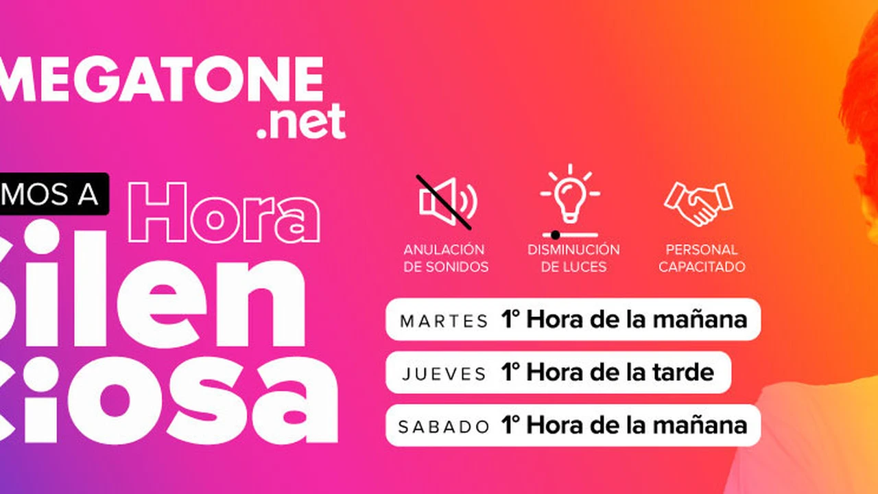 La inclusión en cada paso: Megatone.net implementa la Hora Silenciosa.