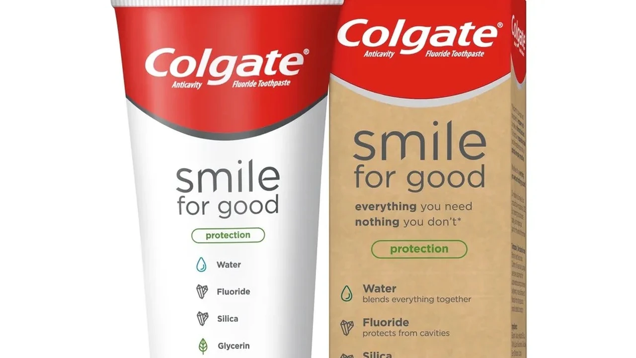 Colgate lanza un dentífrico vegano en tubo reciclable
