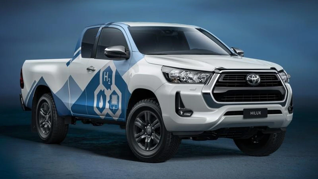 Toyota apuesta por el hidrógeno: así es el prototipo del nuevo Hilux
