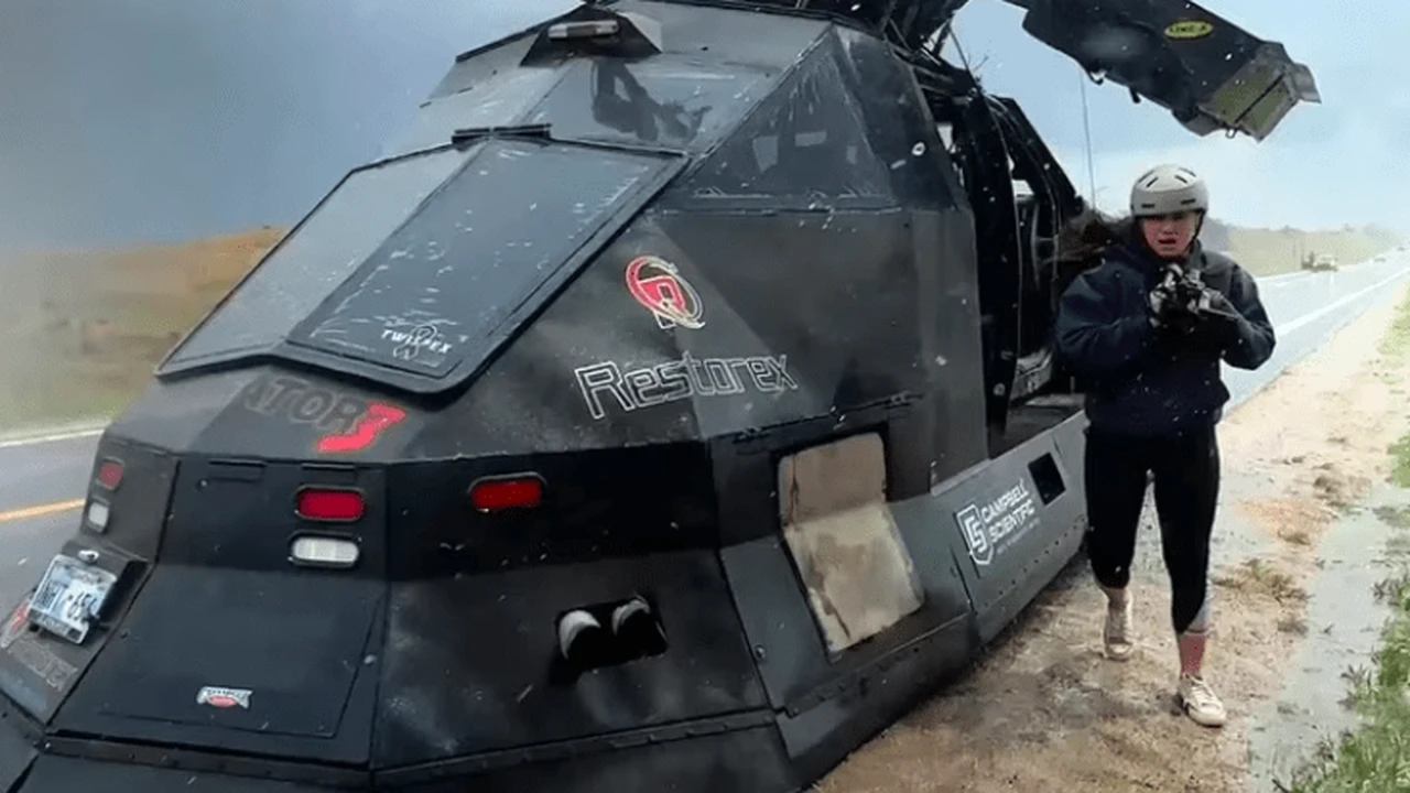 Así es el Dominator 3, el vehículo utilizado para estudiar los tornados