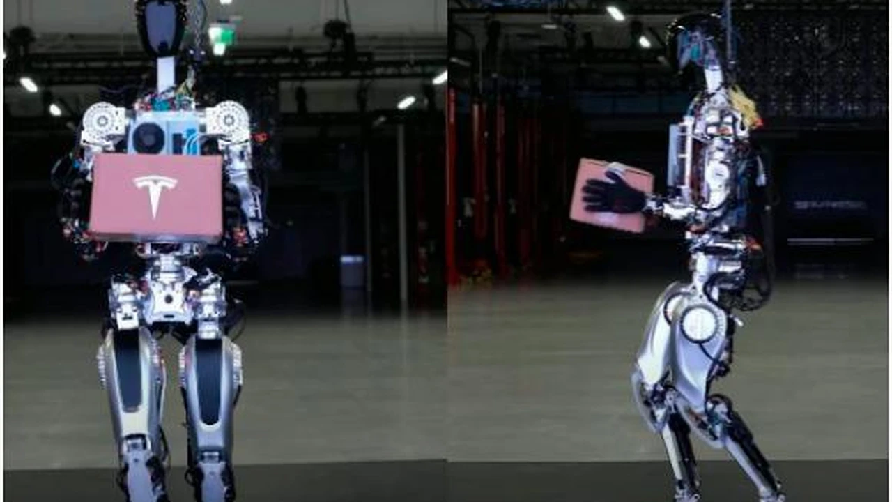 Tesla presentó un ejército de robots diseñados para ser apagados y huir ...