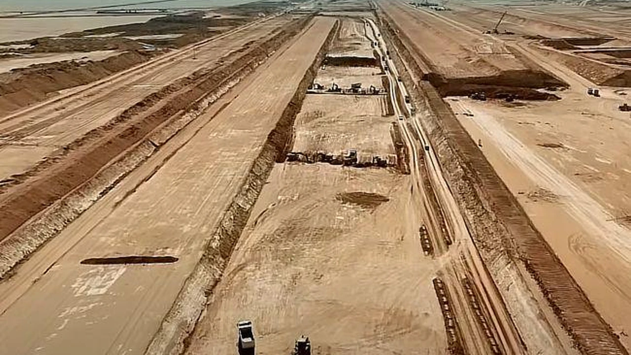 Un video reveló cómo es The Line por dentro y su construcción