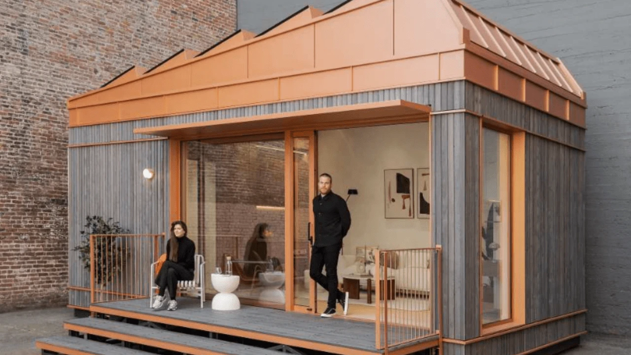 En fotos: una tiny house que se alimenta 100% con energía solar, ¿precio?