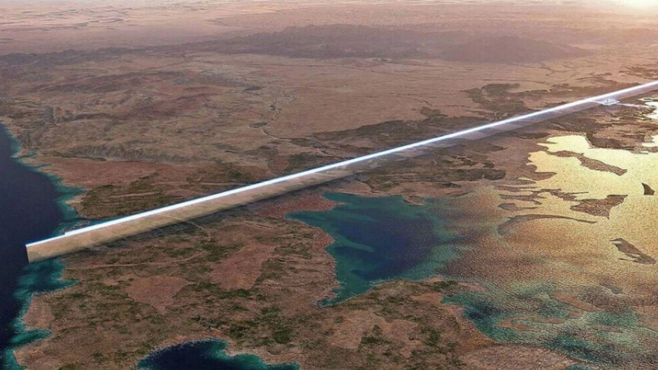 Arabia Saudita baja cantidad de kilómetros construidos en The Line