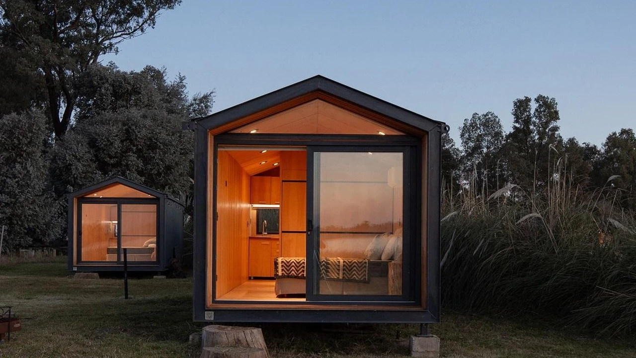 Estas tiny houses son modulares, sustentables y hechas en Argentina, ¿cuánto salen?