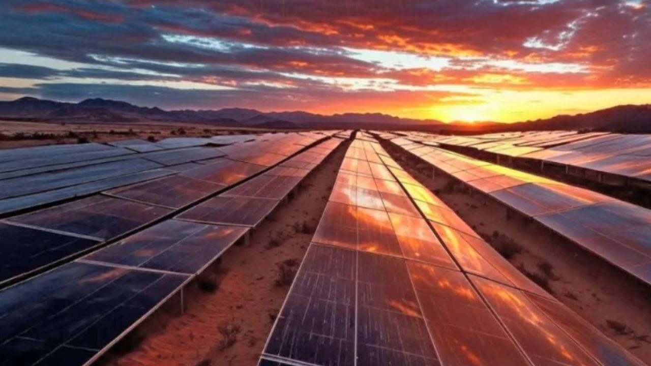 Este país logró hacer llover en el desierto gracias a una isla de paneles solares