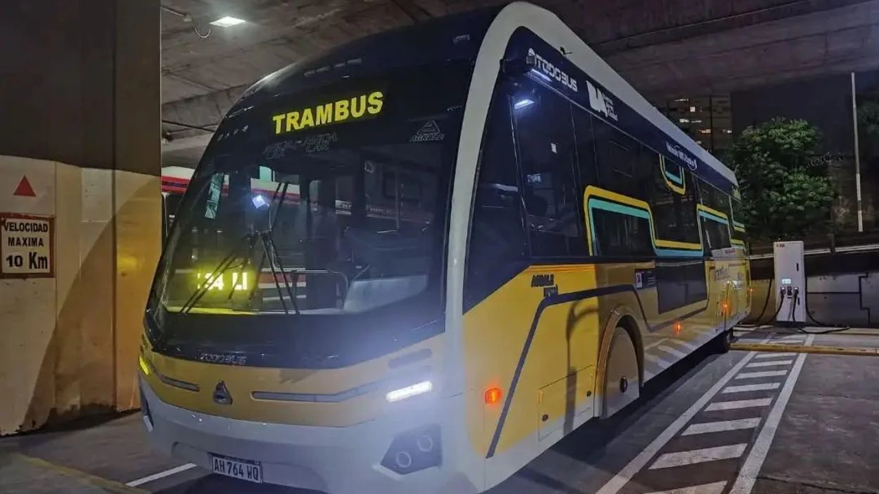 Trambus en la Ciudad: precio y recorrido del colectivo 100% eléctrico