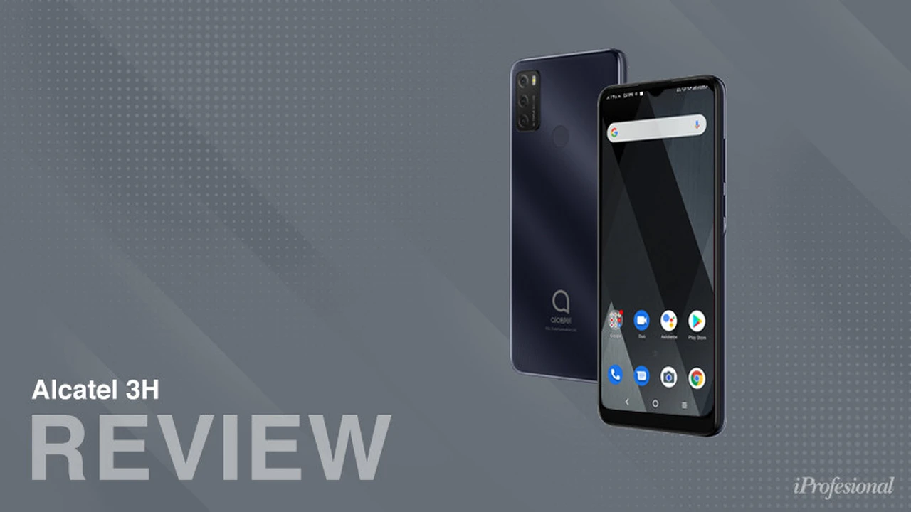 Celular Alcatel 3H, ¿es bueno?: review, precio y características