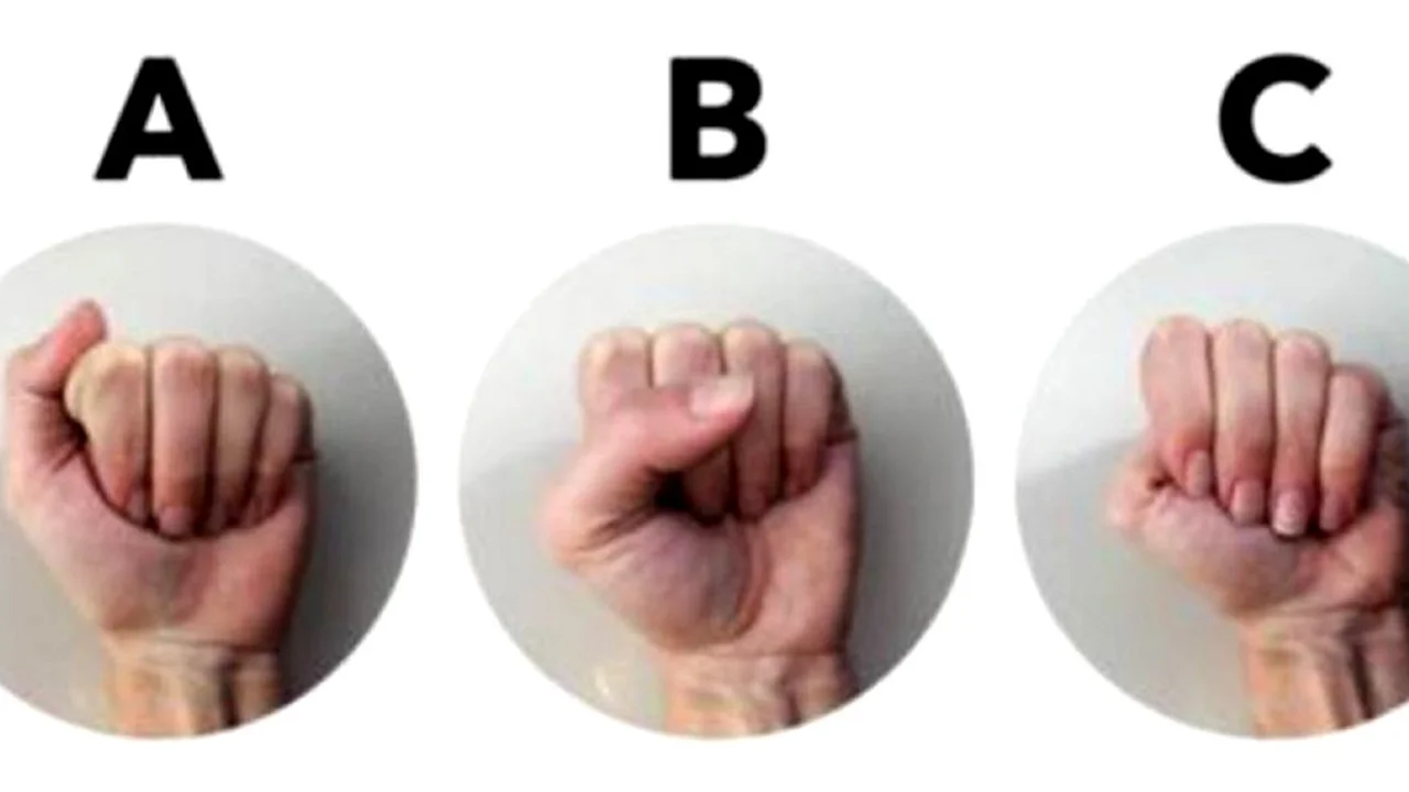 ¿Cómo cerrás la mano?: este test puede revelar algo de tu personalidad