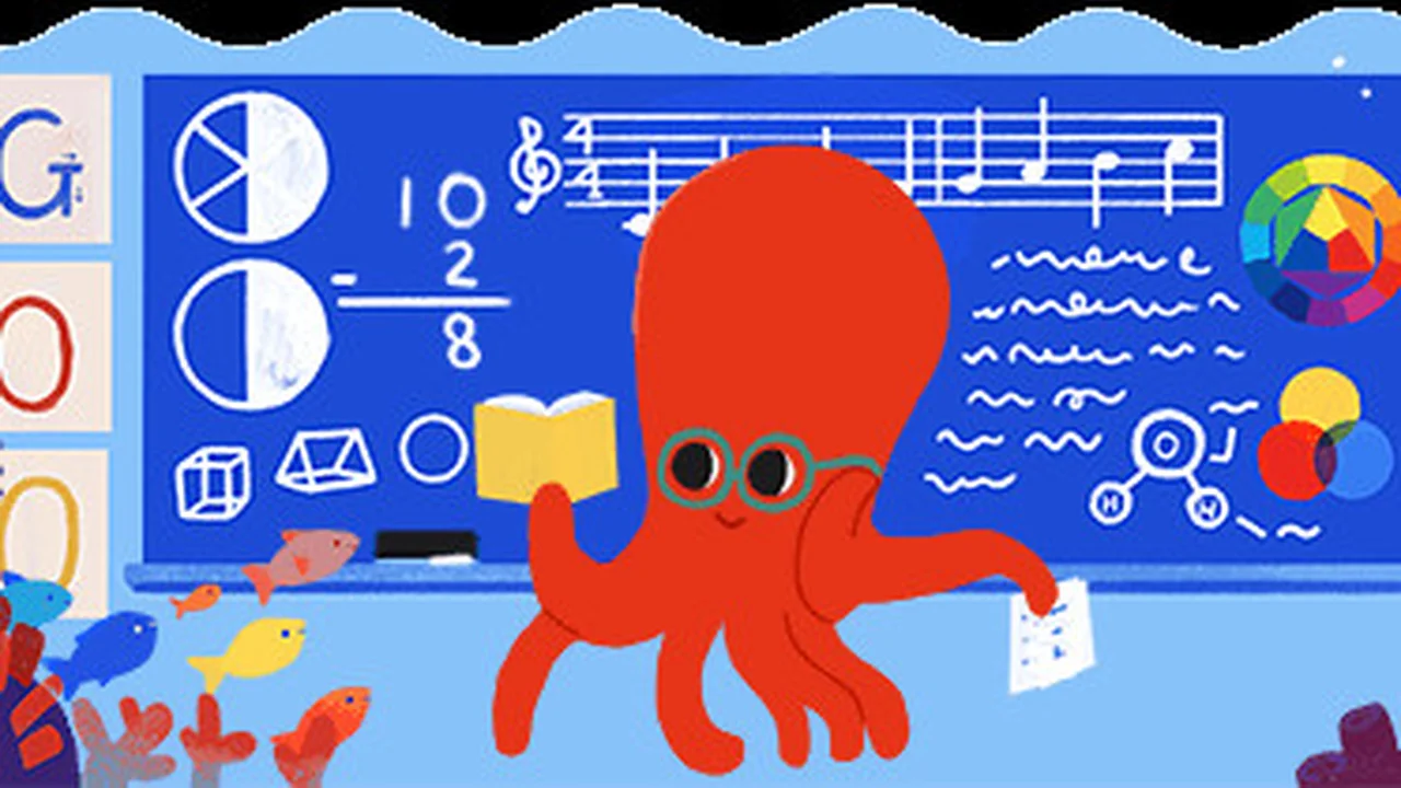 Google celebra el Día del Maestro con este doodle