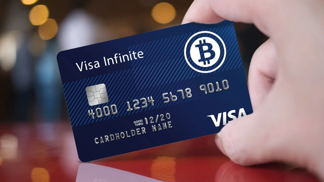Visa presenta nueva tarjeta de crédito que ofrece recompensas en Bitcoin