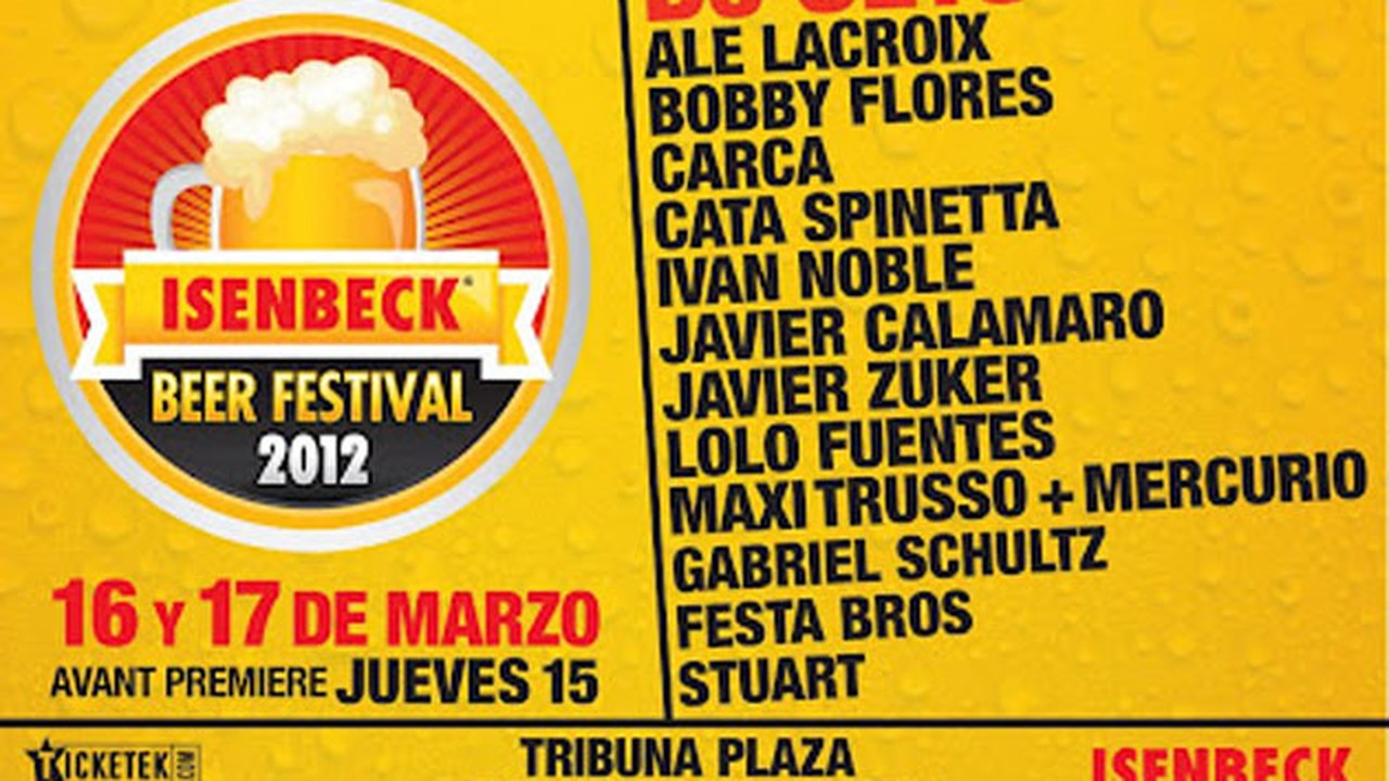 Isenbeck Beer Festival: vuelve el festival de la cerveza para compartir ...