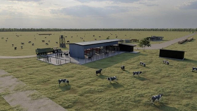 Así es el primer tambo robotizado y sustentable de la Argentina