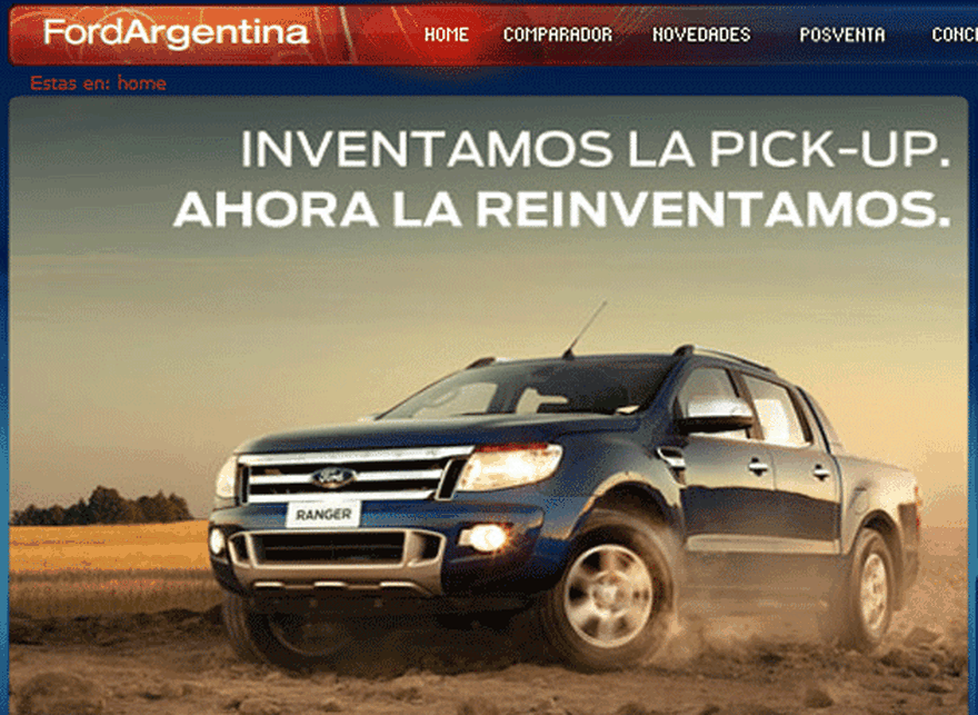 Ford Argentina estrenó su nueva web con más información sobre sus modelos