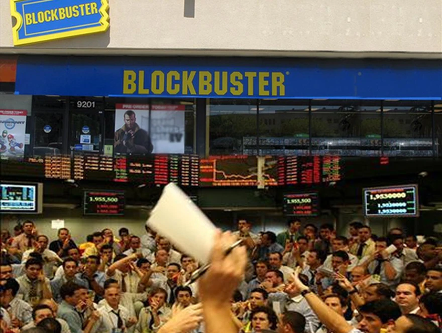 Acciones de Blockbuster se dispararon en medio de rumores de posible venta